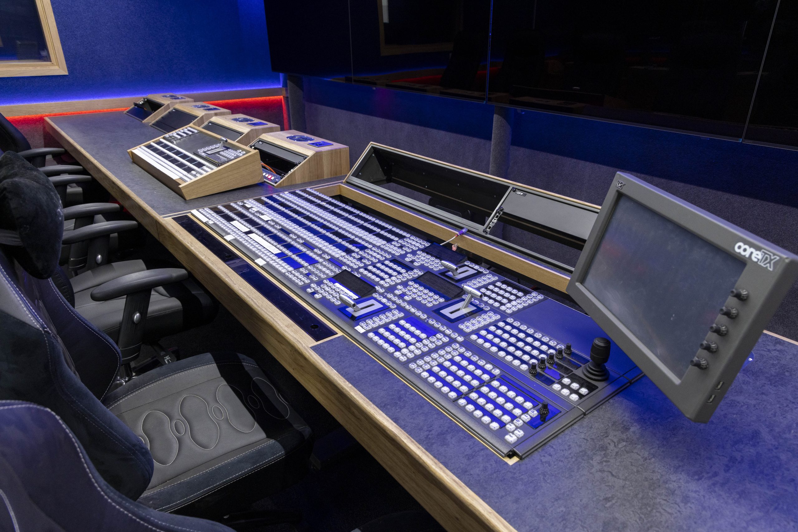 4 HIGH QUALITY OUTSIDE BROADCAST TRUCKS AND REMOTE PRODUCTION FACILITY ...